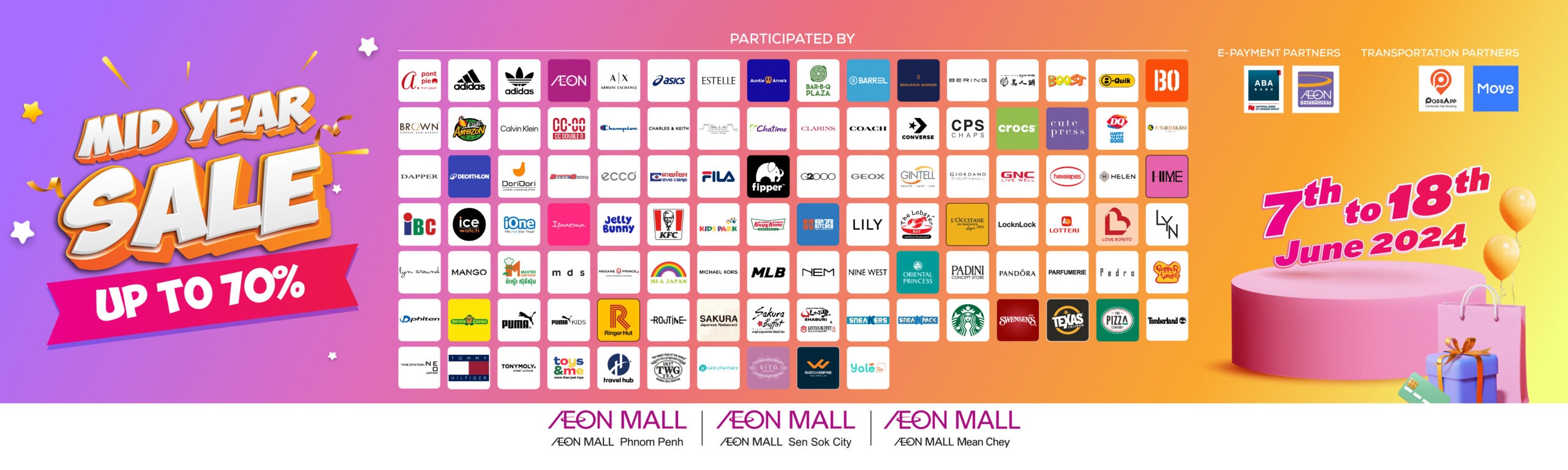 Testing Event Slider – AEON MALL Phnom Penh